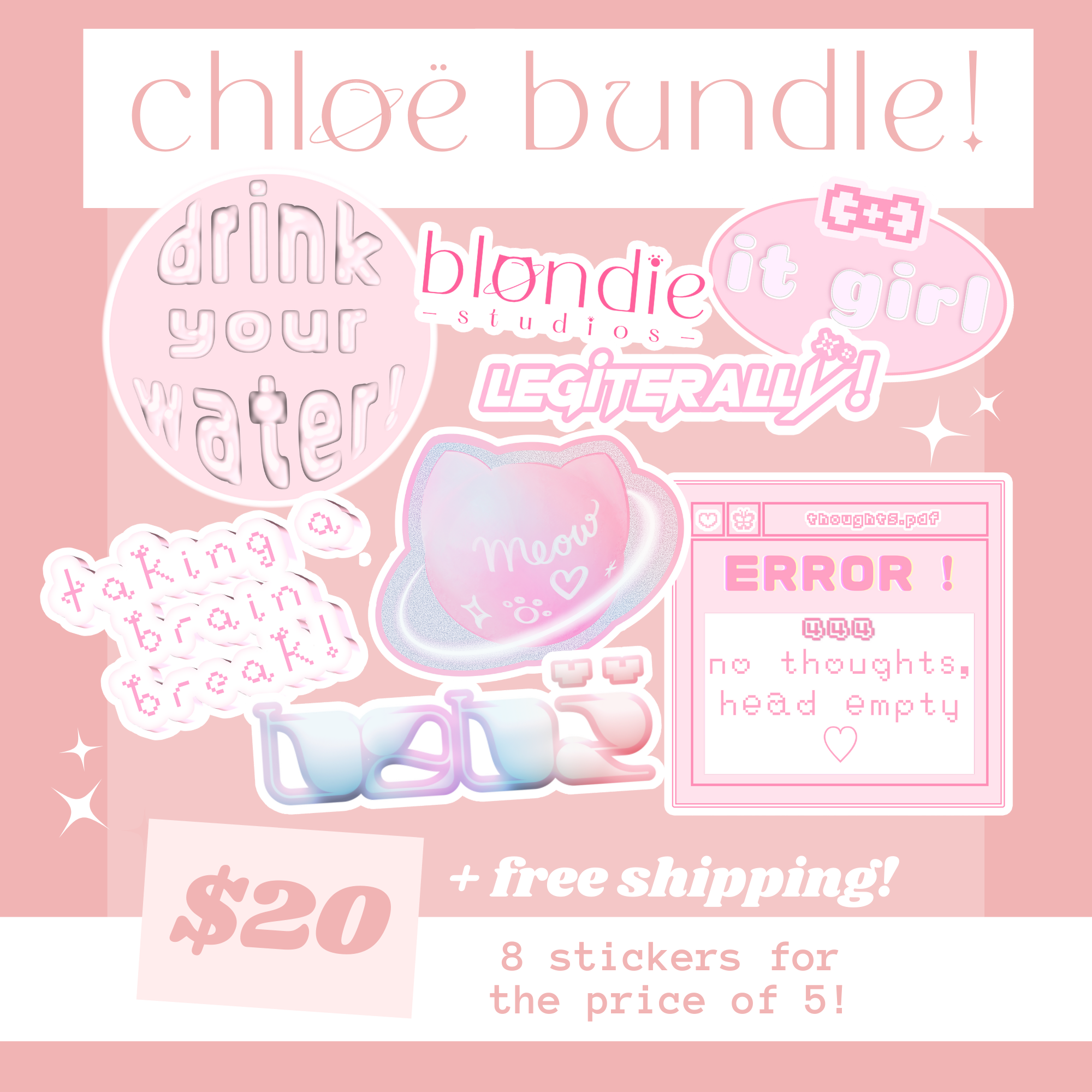 blondie studios | the chloë bundle