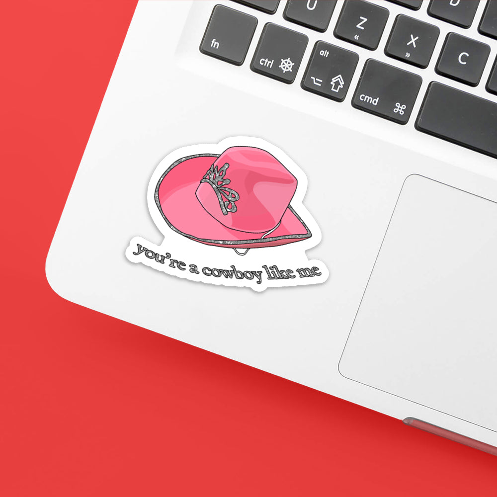 blondie studios | cowboy like me sticker