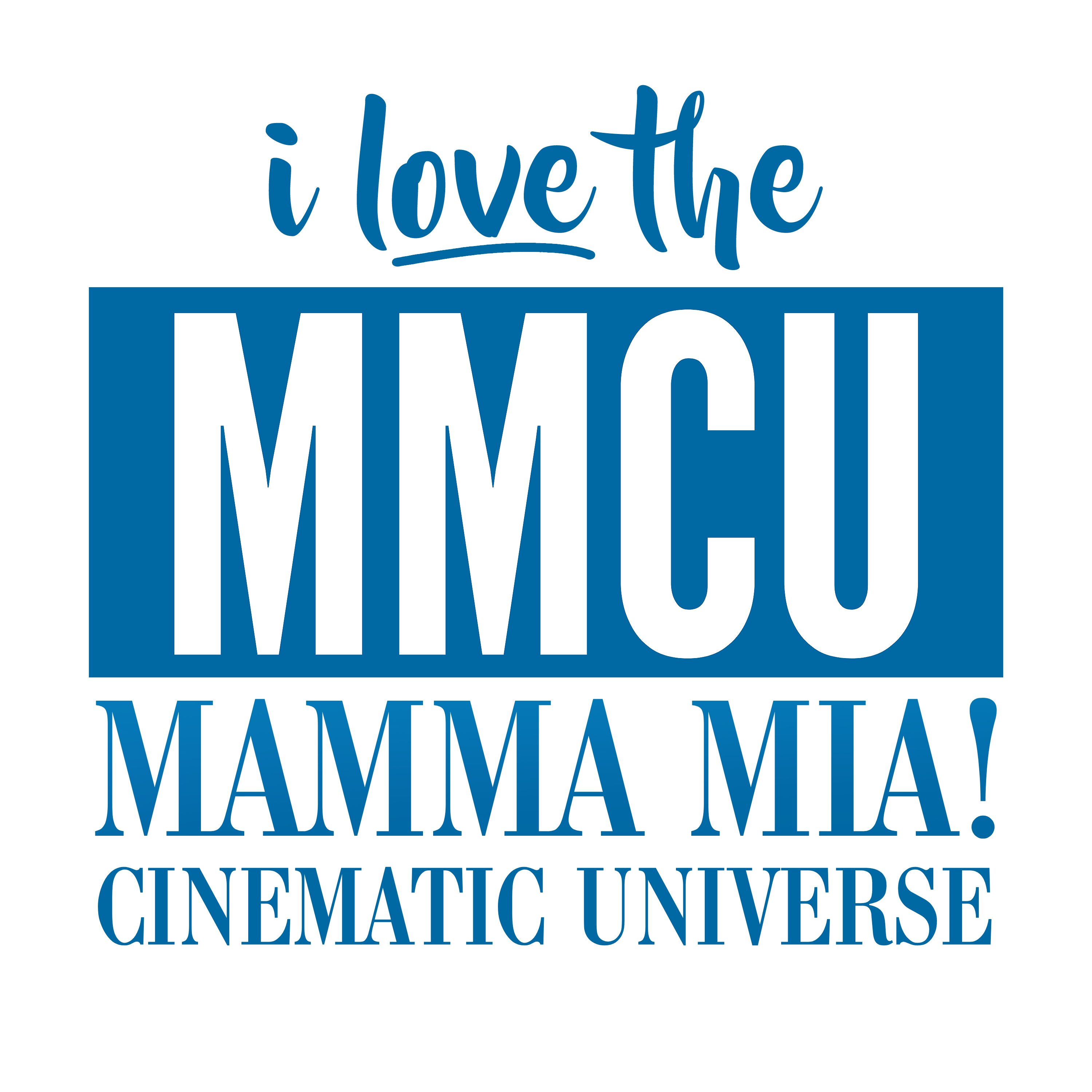 blondie studios | mamma mia cinematic universe sticker